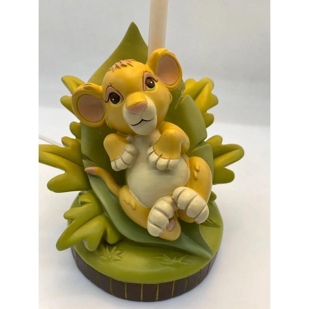 Disney | Accents | Rare Disney Lion King Simba Table Lamp Leopard Print ...